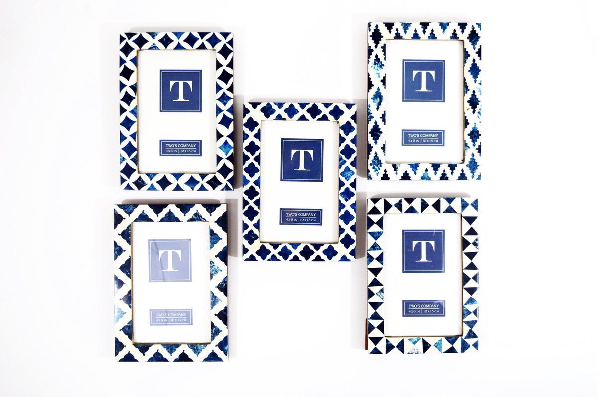 Indigo Picture Frame – One of A Kind Decor